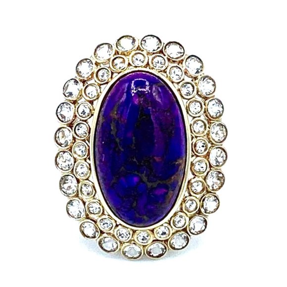 CAROL BRODIE | Jewelry | Rarities Carol Brodie Vermeil Purple Mohave ...